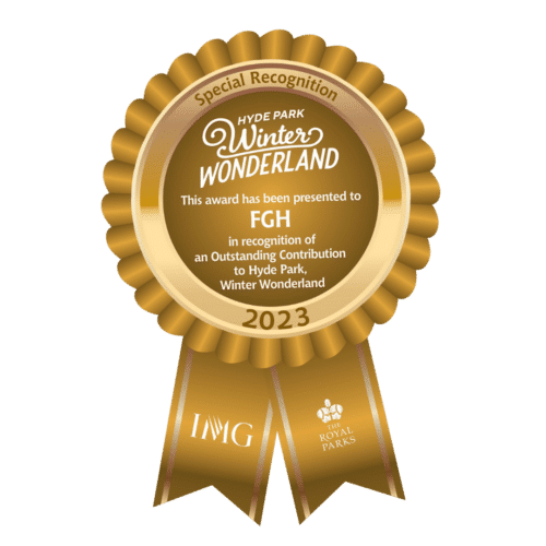 Special Recognition at Hyde Park Winter Wonderland - FGH Security